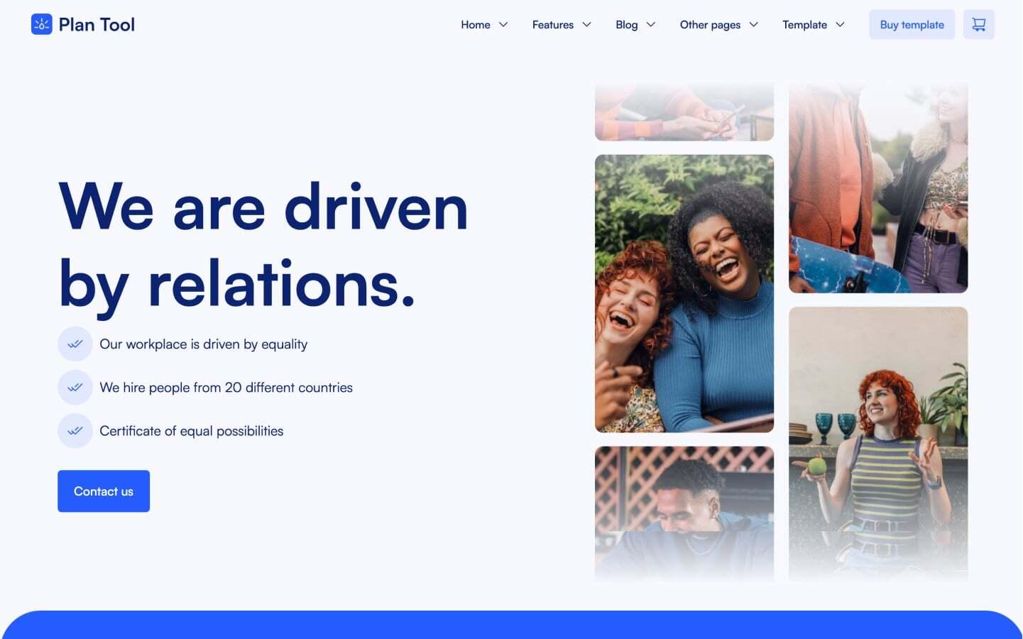 Plan Tool - App HTML5 Responsive Website Template