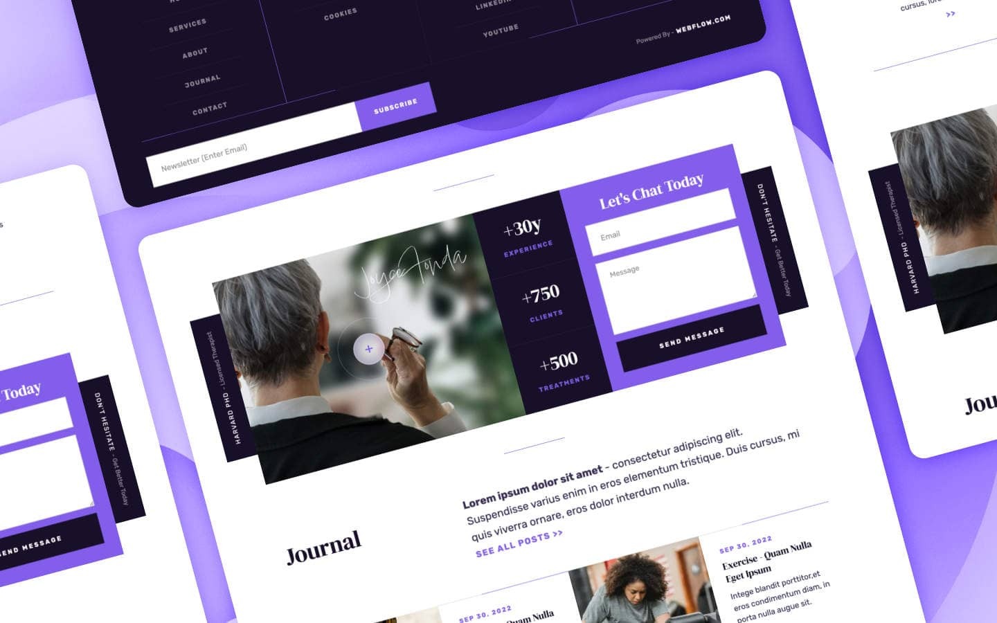 Joyce - Therapy HTML5 Responsive Website Template