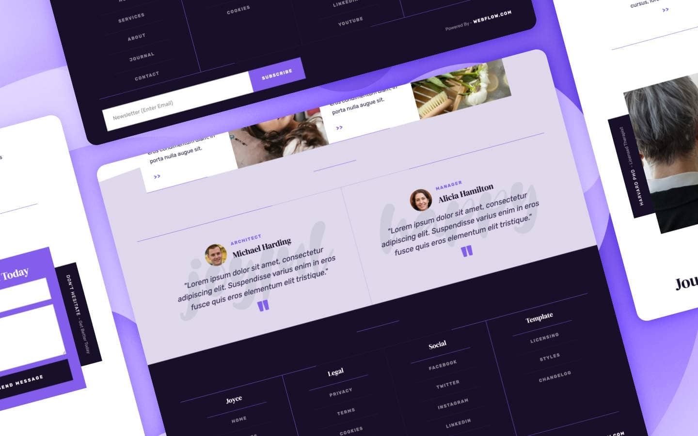 Joyce - Therapy HTML5 Responsive Website Template