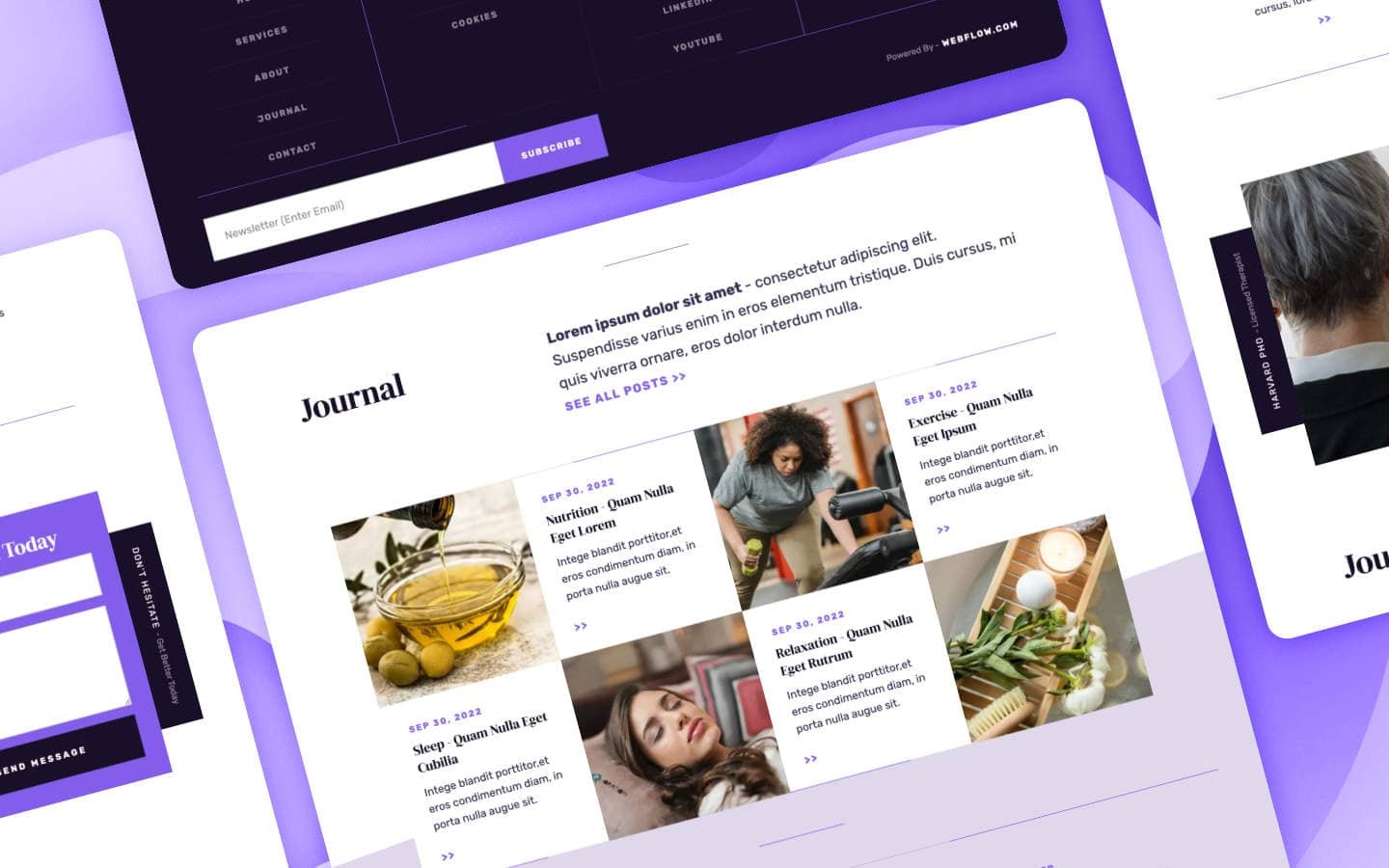 Joyce - Therapy HTML5 Responsive Website Template