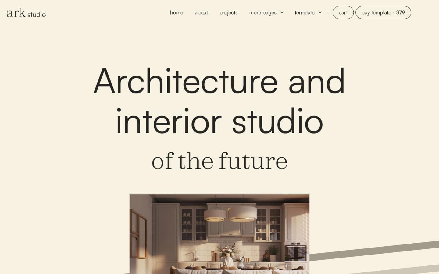 Ark Studio - Architecture HTML5 Responsive Website Template