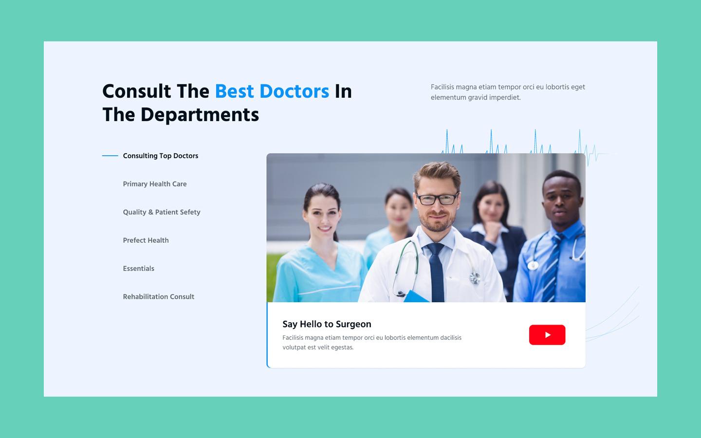 Merido - Doctor HTML5 Responsive Website Template