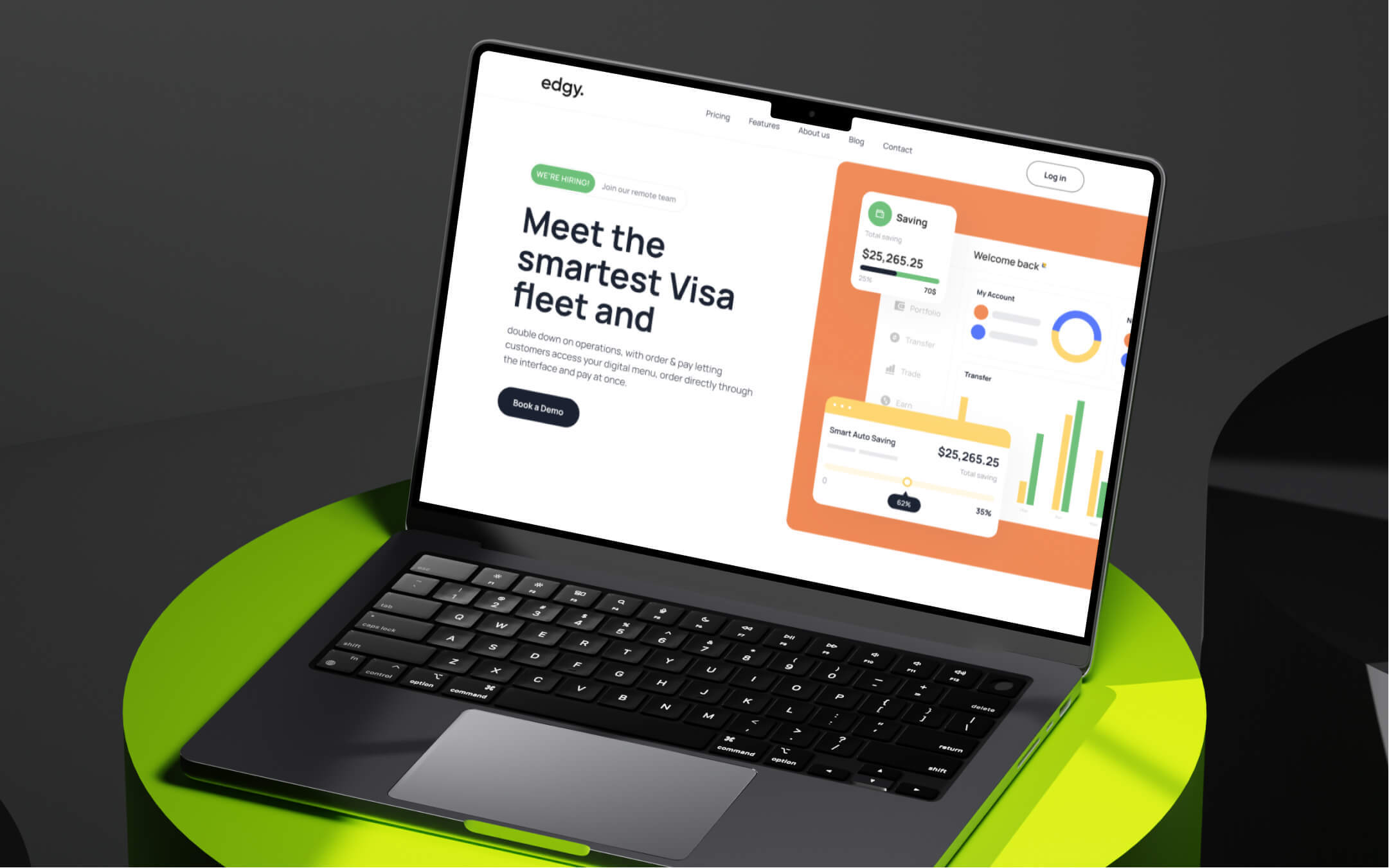 Edgy - SaaS HTML5 Responsive Website Template
