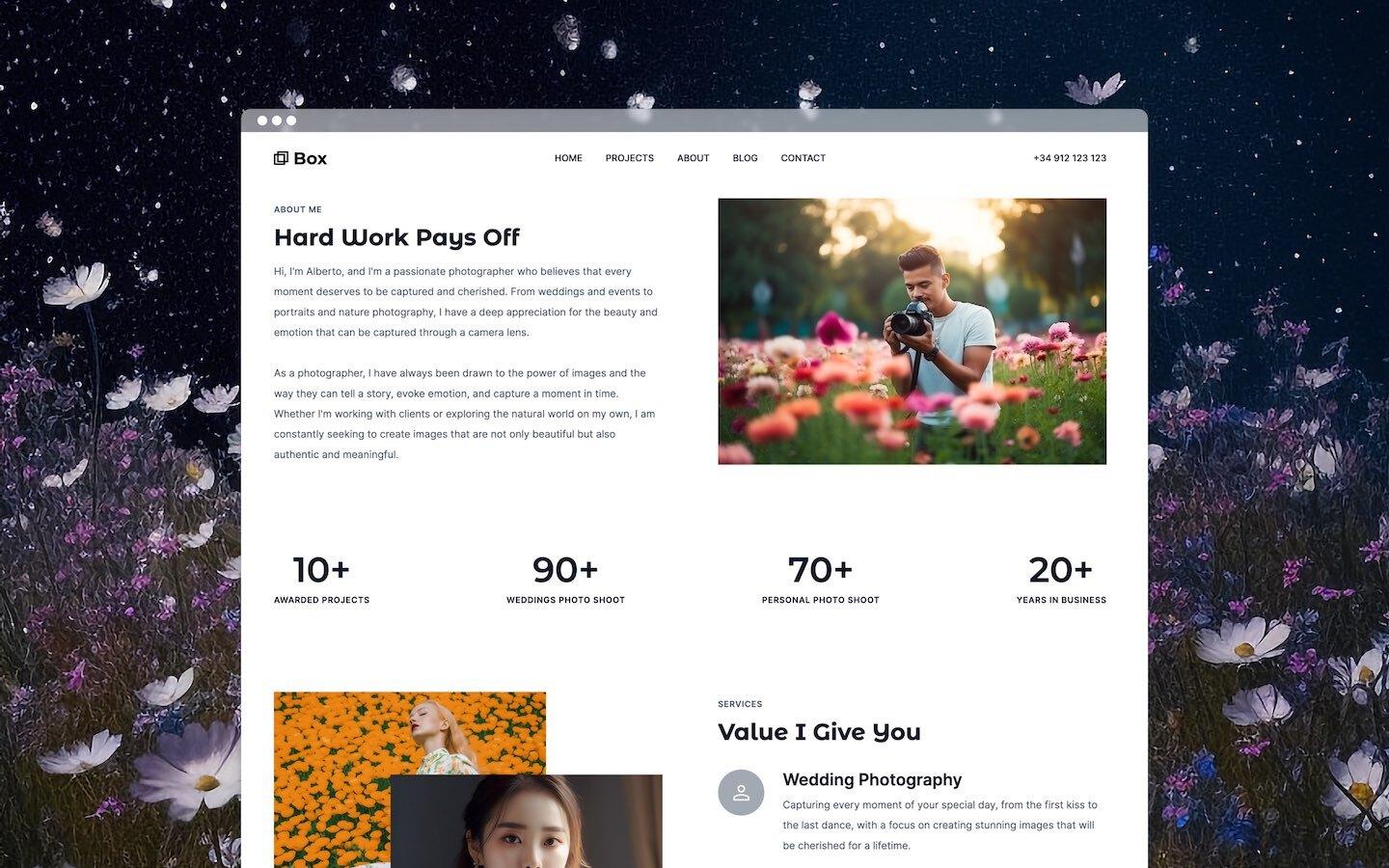 LightBox - Photography HTML5 Responsive Website Template