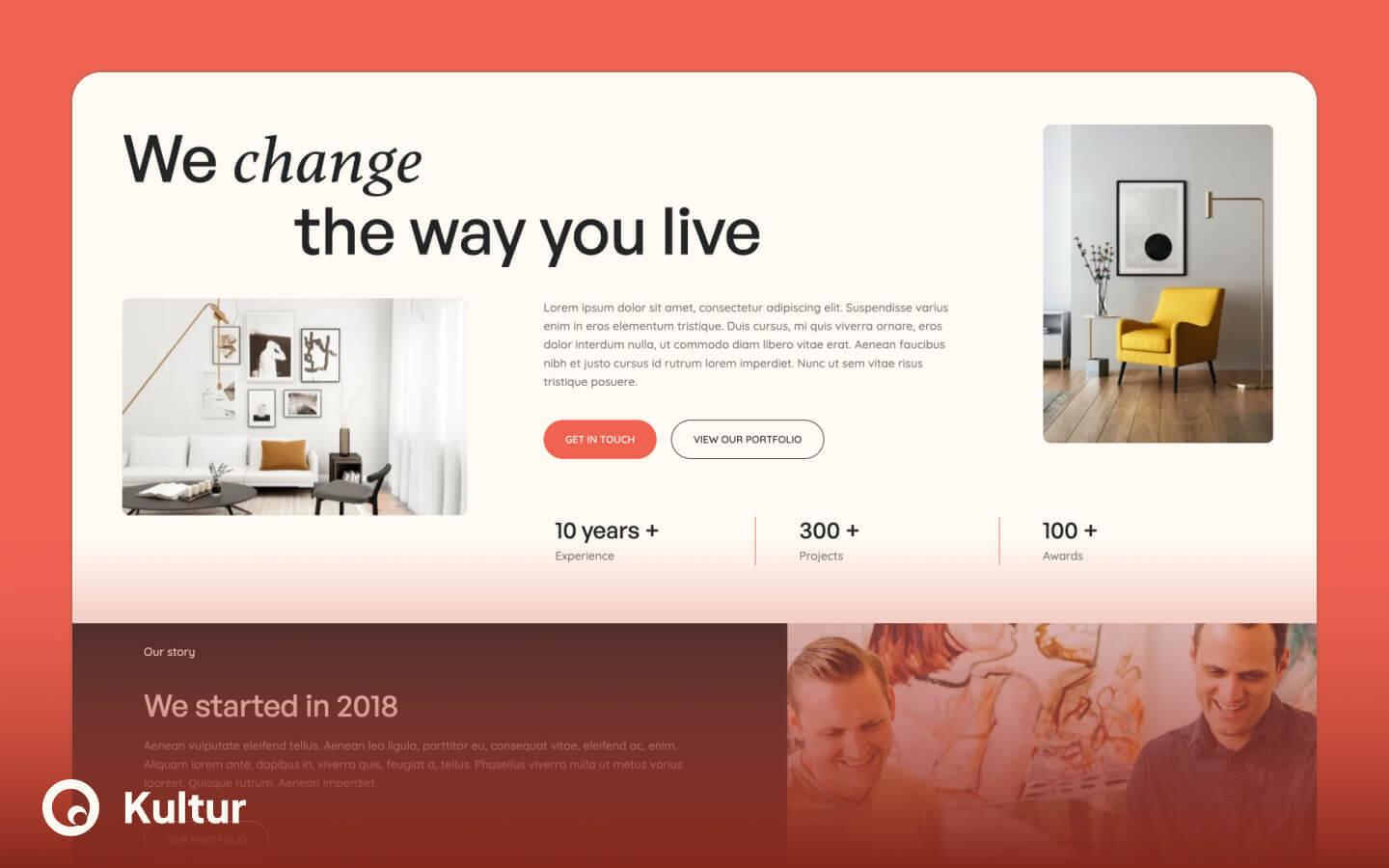 Komfert - Architecture HTML5 Responsive Website Template