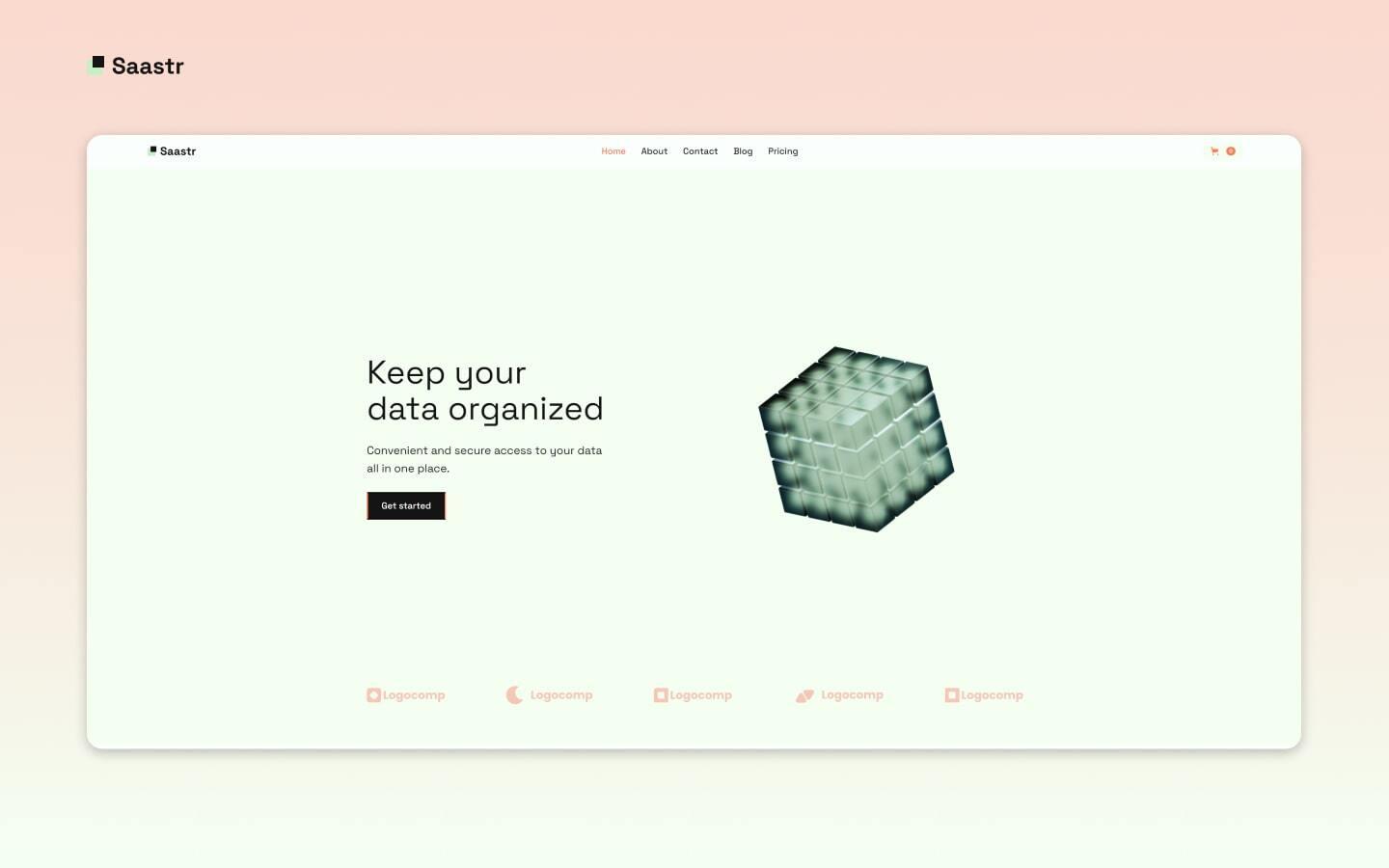 Sastr - SaaS HTML5 Responsive Website Template