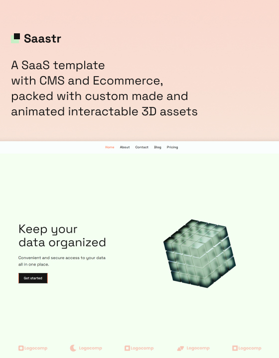 Sastr - SaaS HTML5 Responsive Website Template