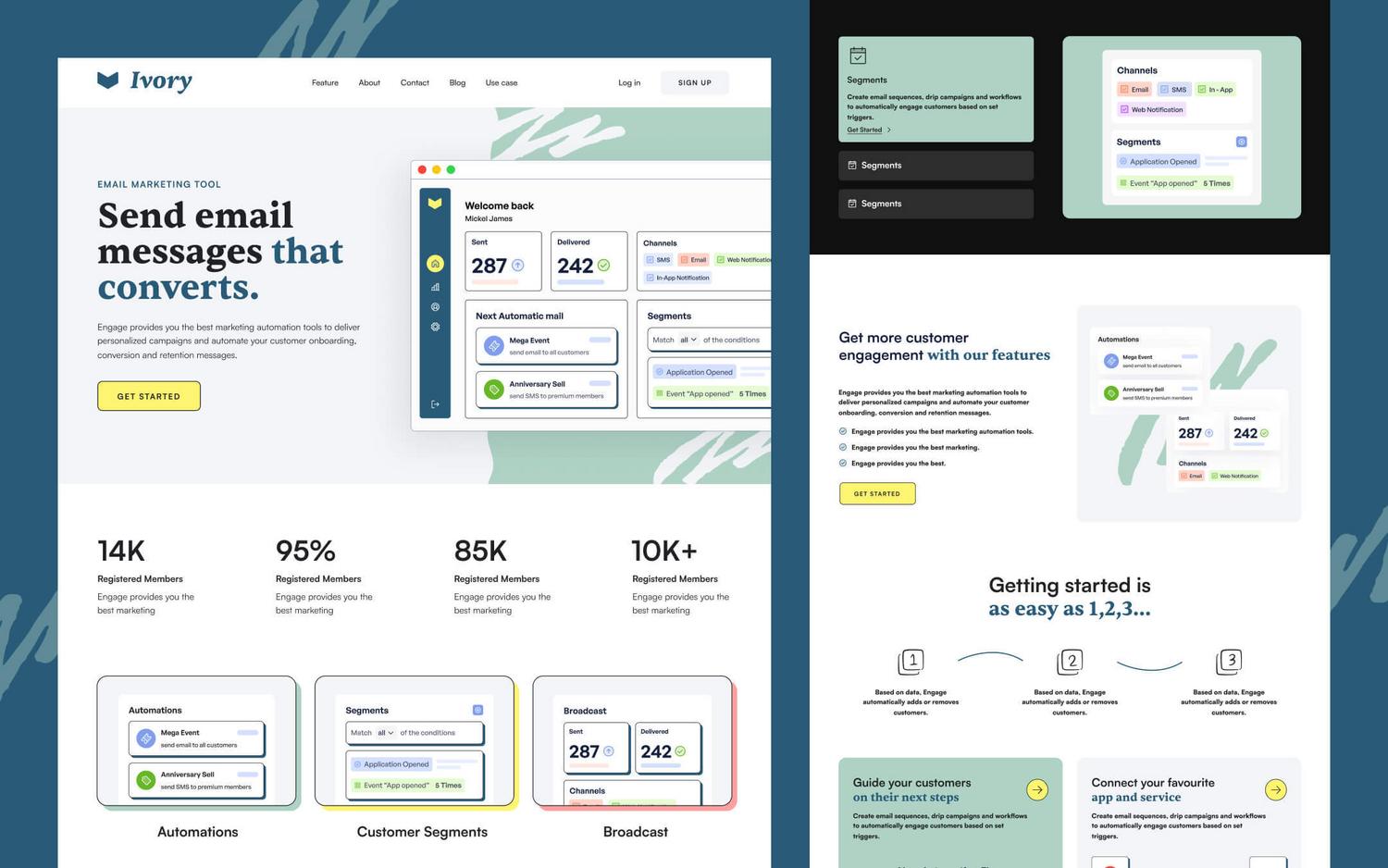Ivory - Software HTML5 Responsive Website Template