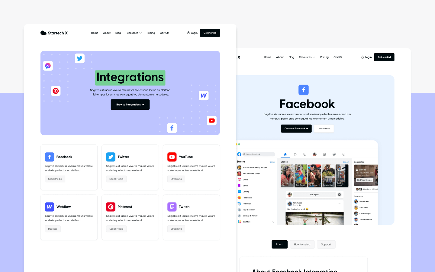 Startech X - Startup HTML5 Responsive Website Template