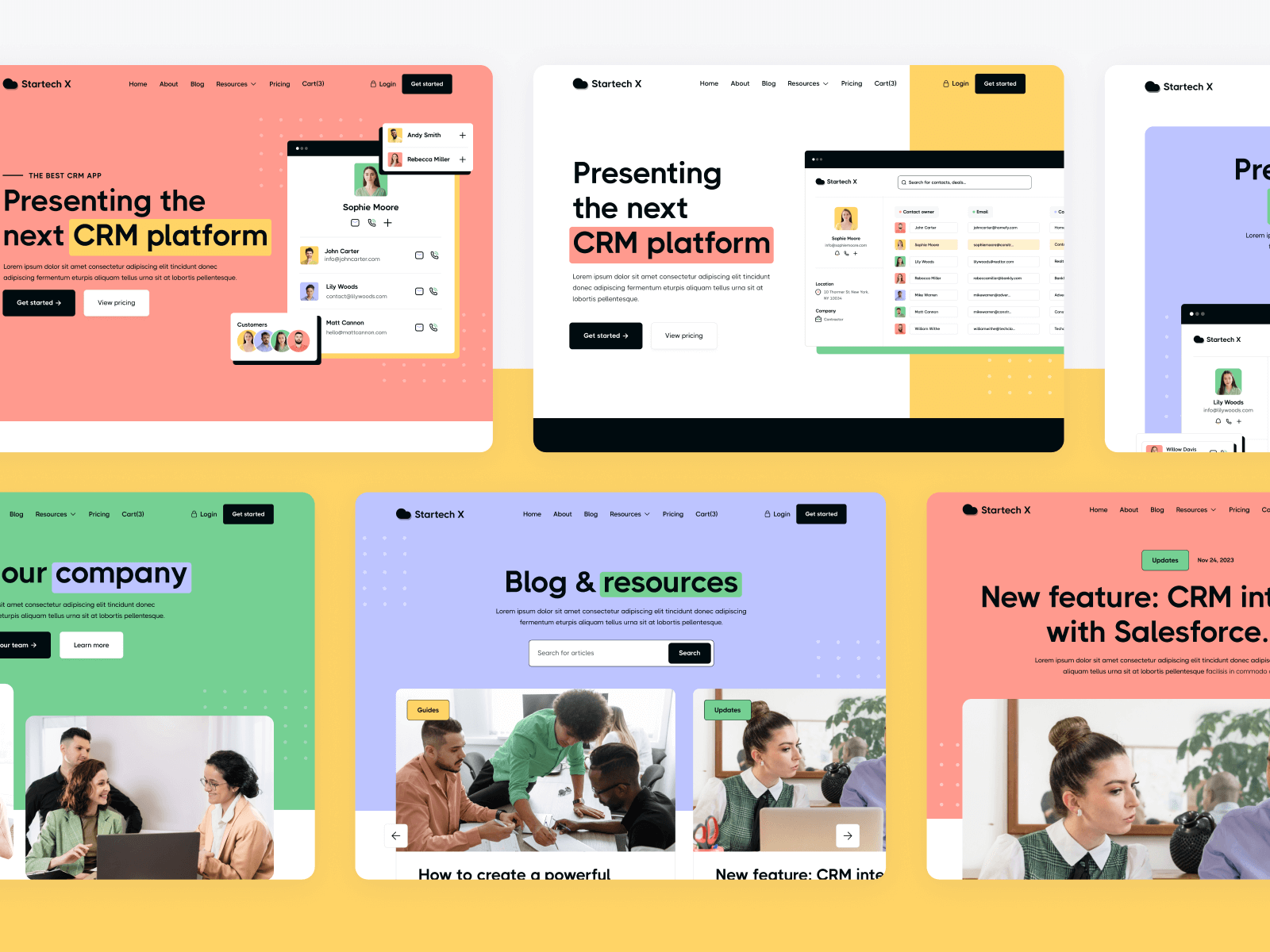 Startech X - Startup HTML5 Responsive Website Template