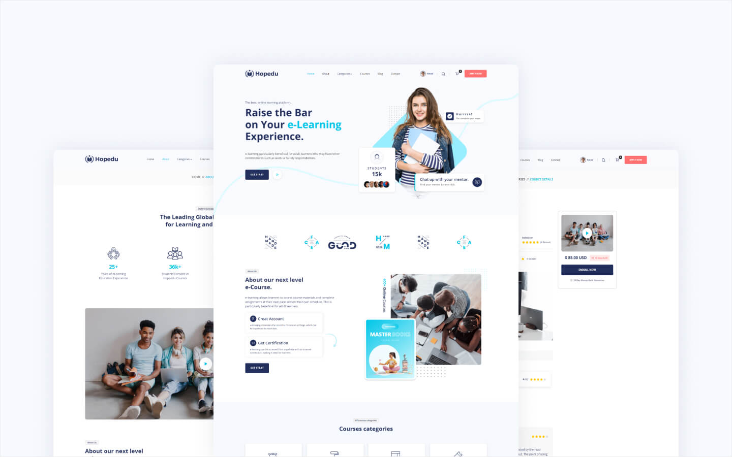 Hopedu - School HTML5 Responsive Website Template