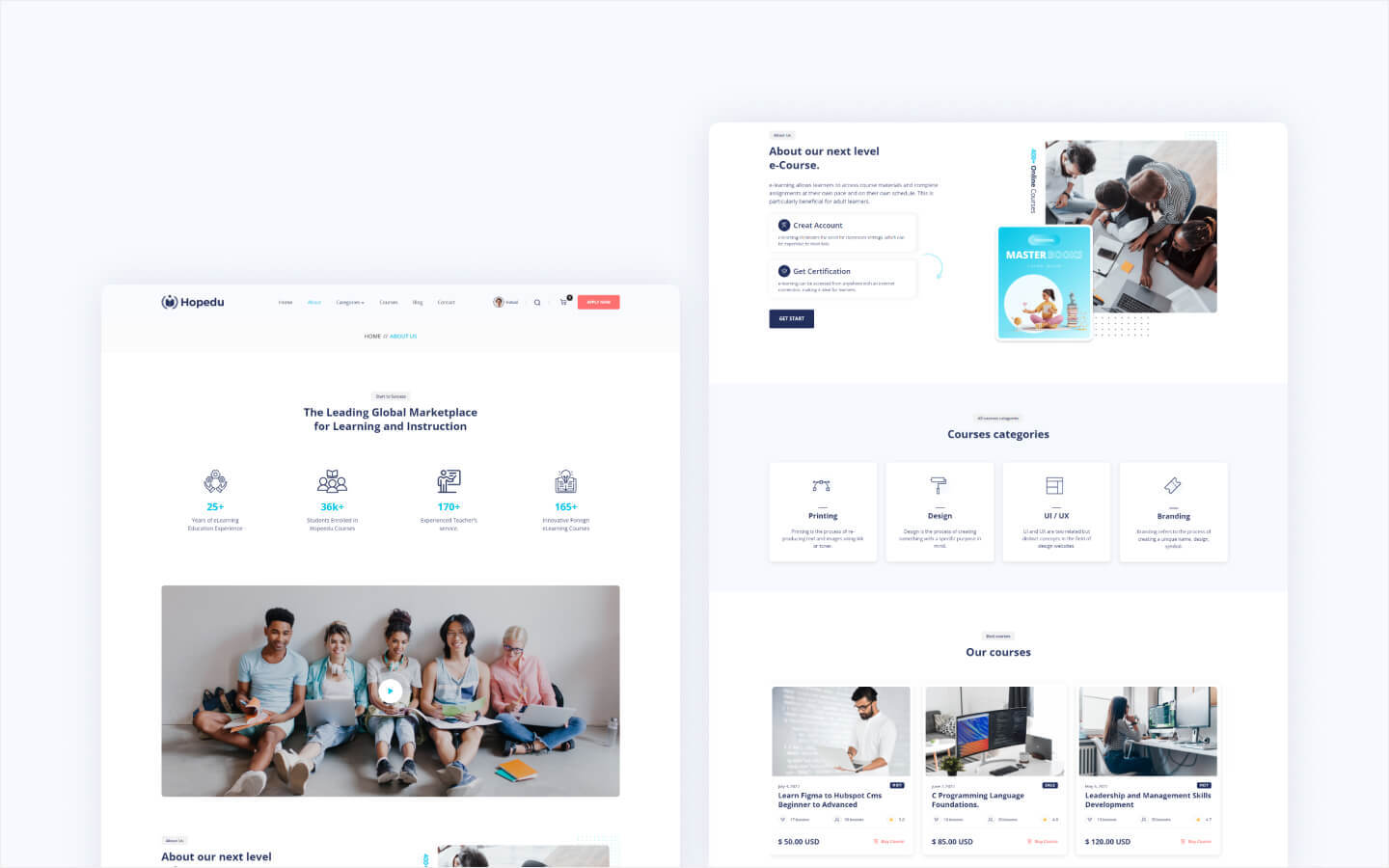 Hopedu - School HTML5 Responsive Website Template