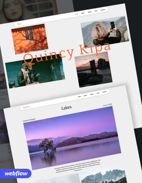 Kipa - Photography HTML5 Responsive Website Template