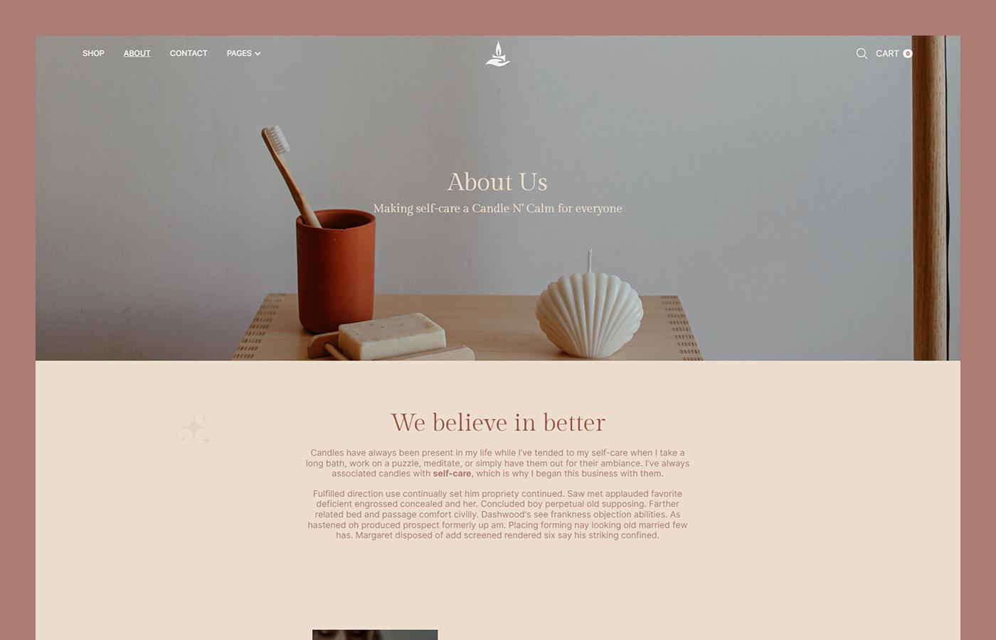 Candle N' Calm - Retail HTML5 Responsive Website Template