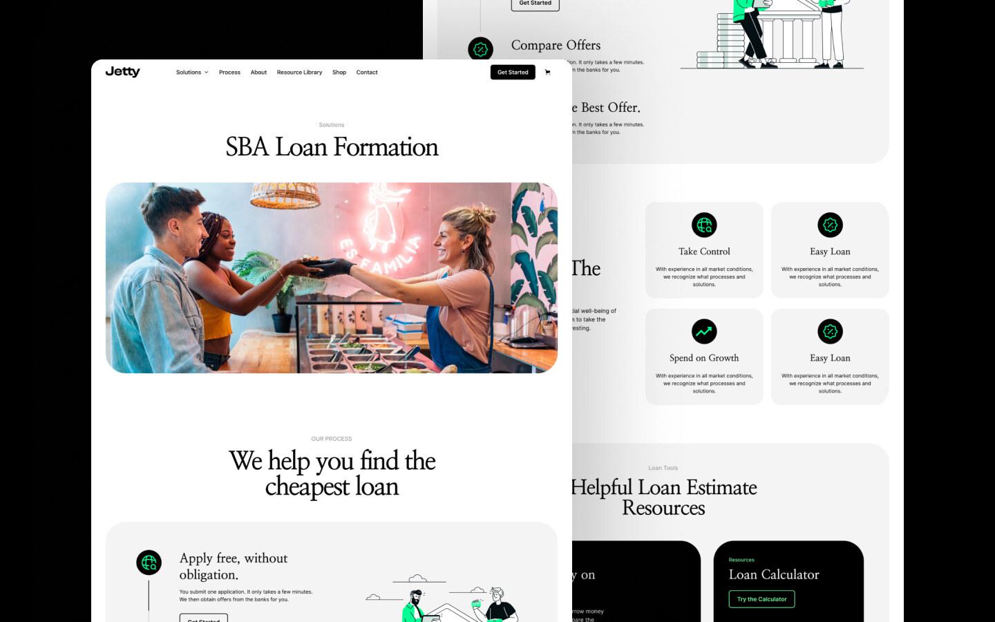 Jetty - Finance HTML5 Responsive Website Template