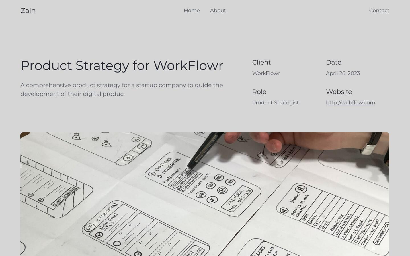 Zain - Portfolio HTML5 Responsive Website Template Zain - Portfolio HTML5 Responsive Website Template