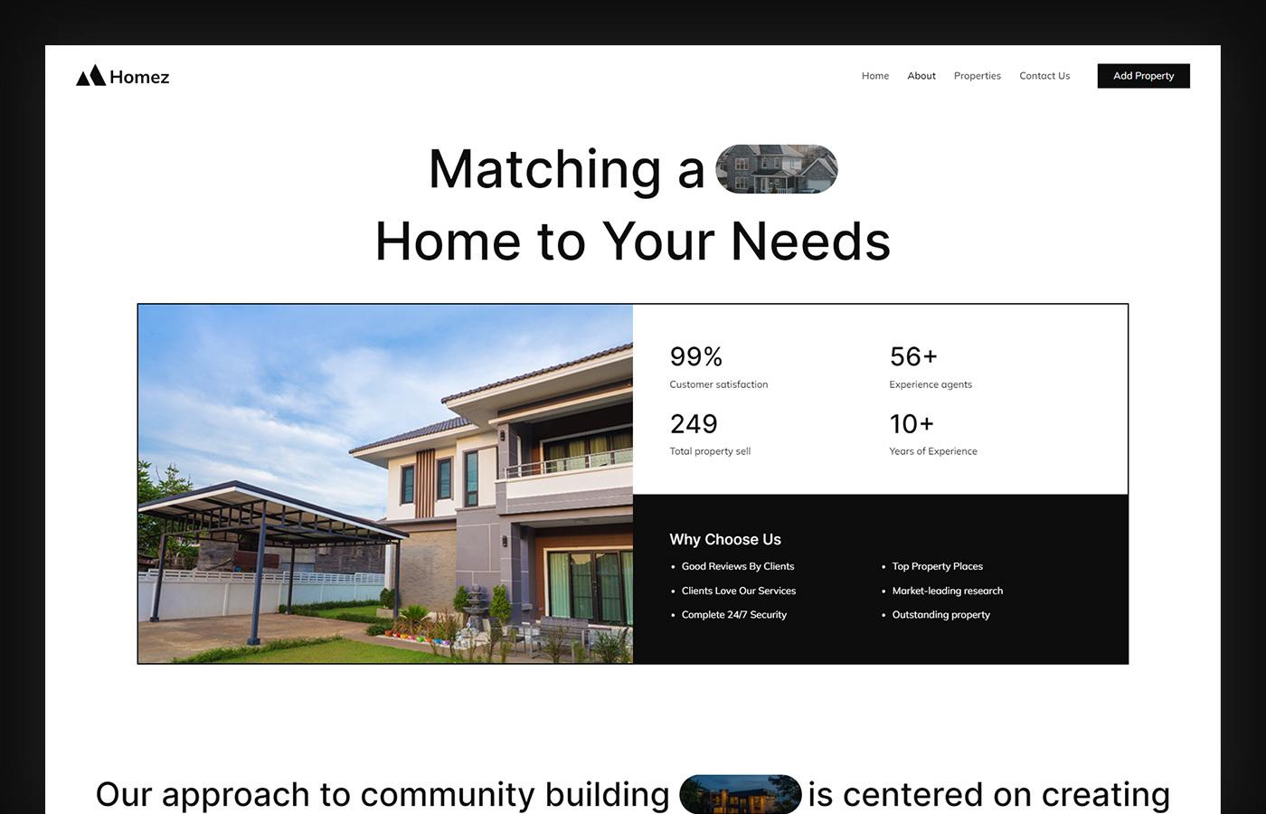 Homez - Real Estate HTML5 Responsive Website Template