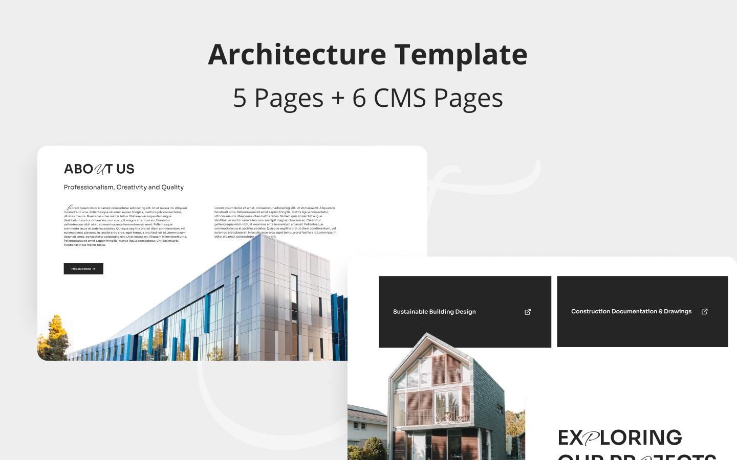 Fondamenta - Architecture HTML5 Responsive Website Template