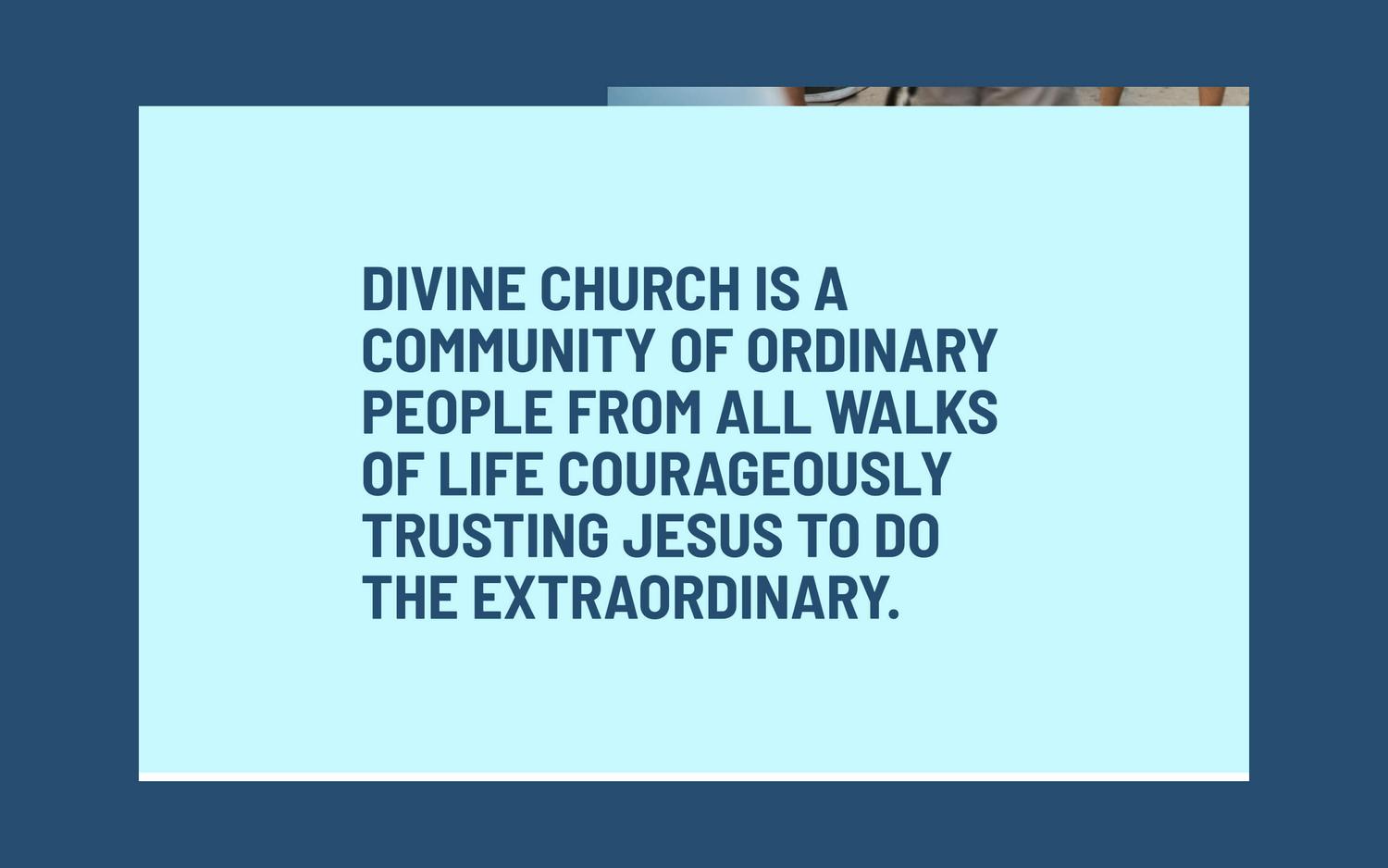 Divine - Church HTML5 Responsive Website Template