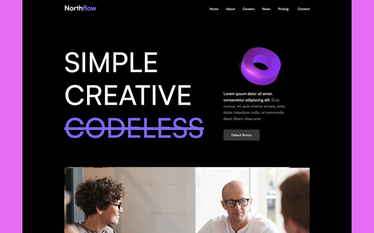 Northflow - Creative HTML5 Responsive Website Template