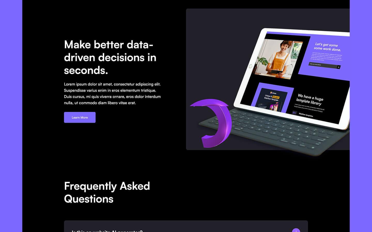 Northflow - Creative HTML5 Responsive Website Template