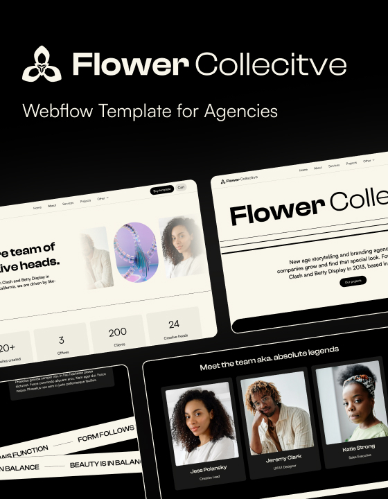 Flower Collective by Wavesdesign | Muzli Creative Store