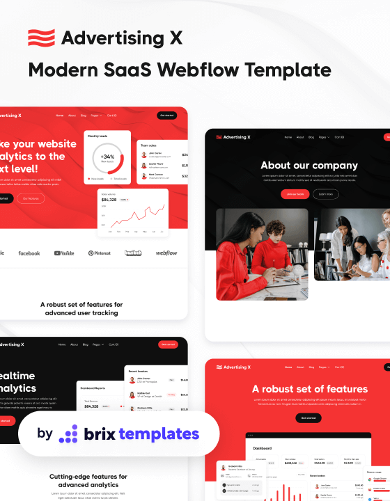 Advertising X by BRIX Templates | Muzli Creative Store