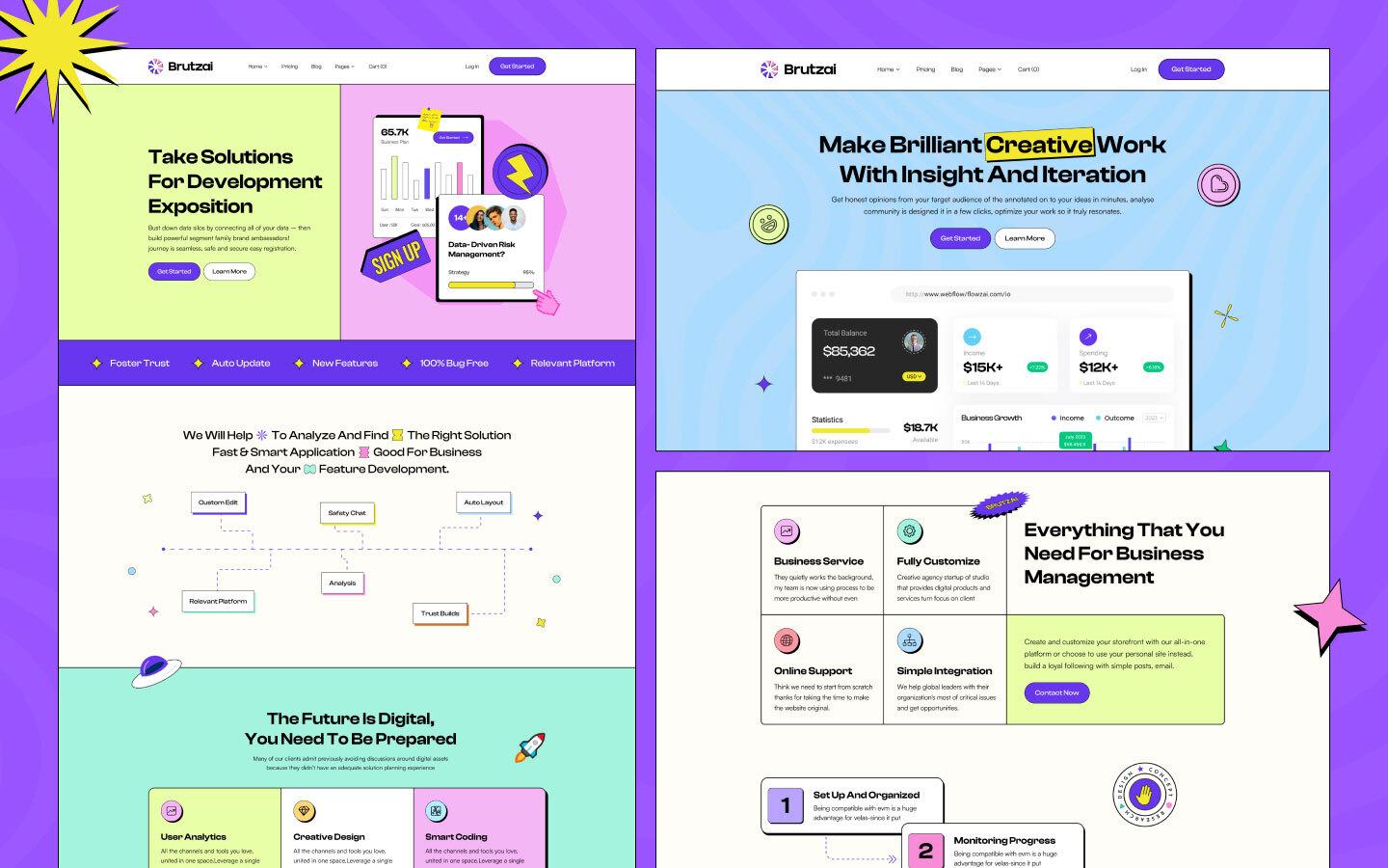 Website Templates by Flowzai | Webflow