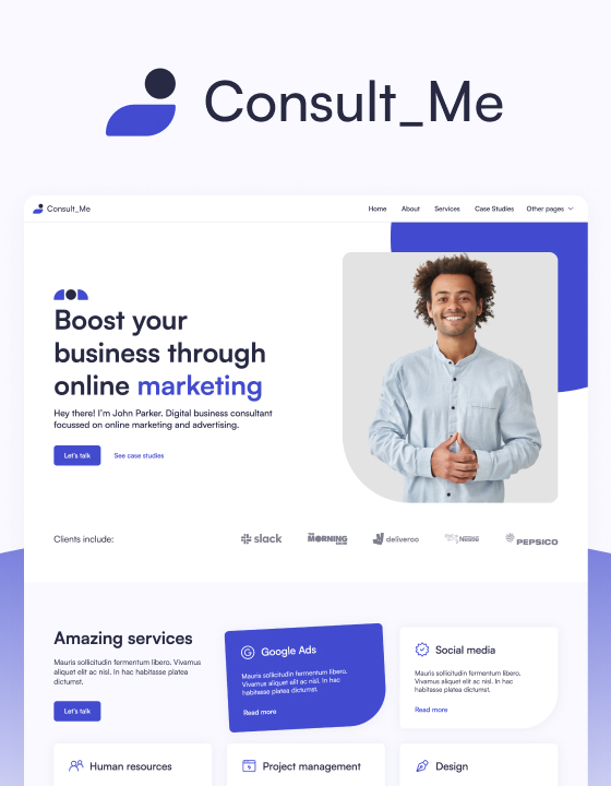 Consult Me by Wavesdesign | Muzli Creative Store