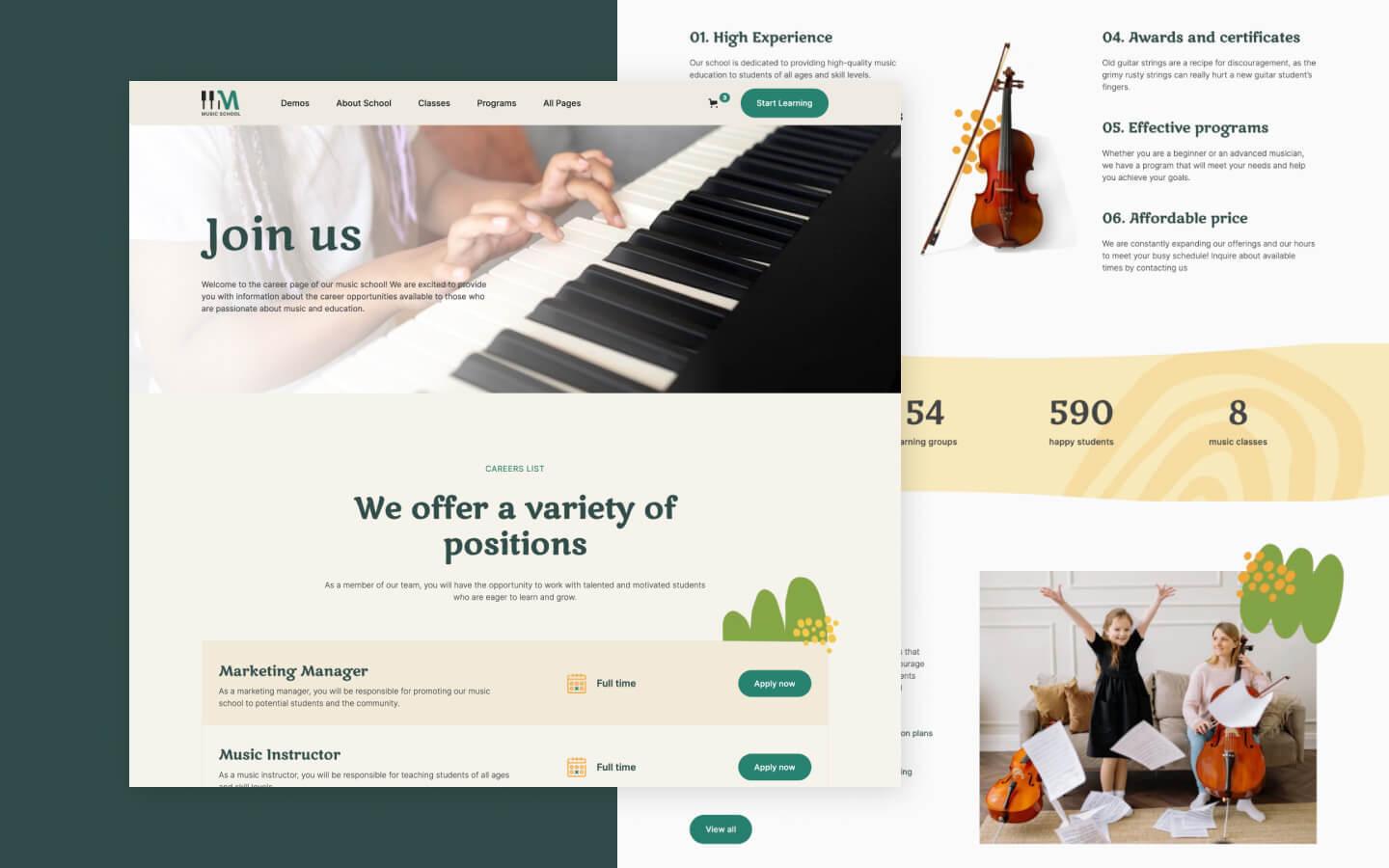 Highs 128 - School HTML5 Responsive Website Template
