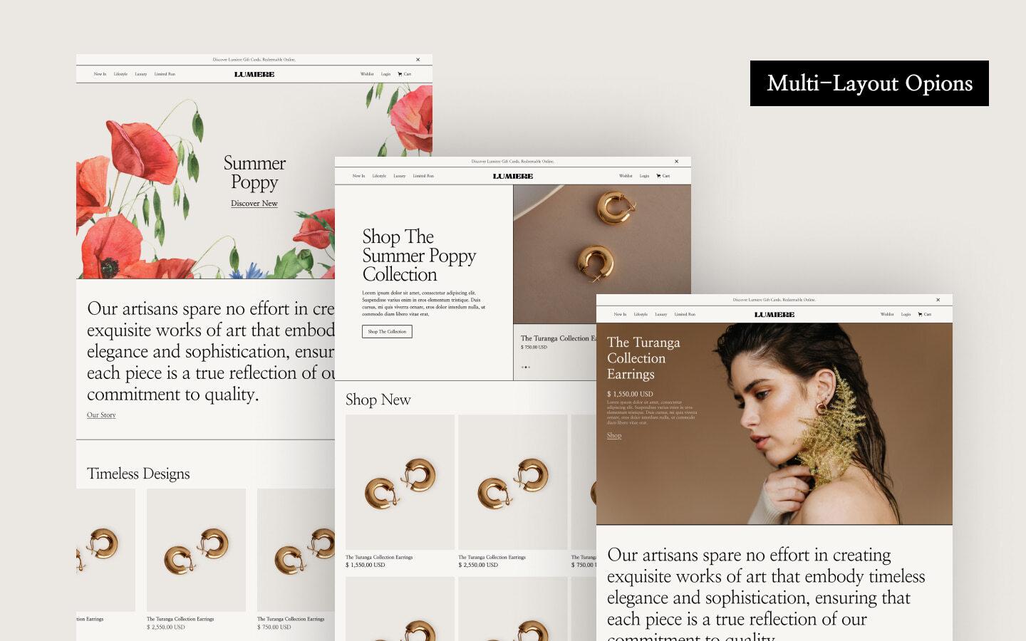 Lumiere Ecommerce - Shop HTML5 Responsive Website Template