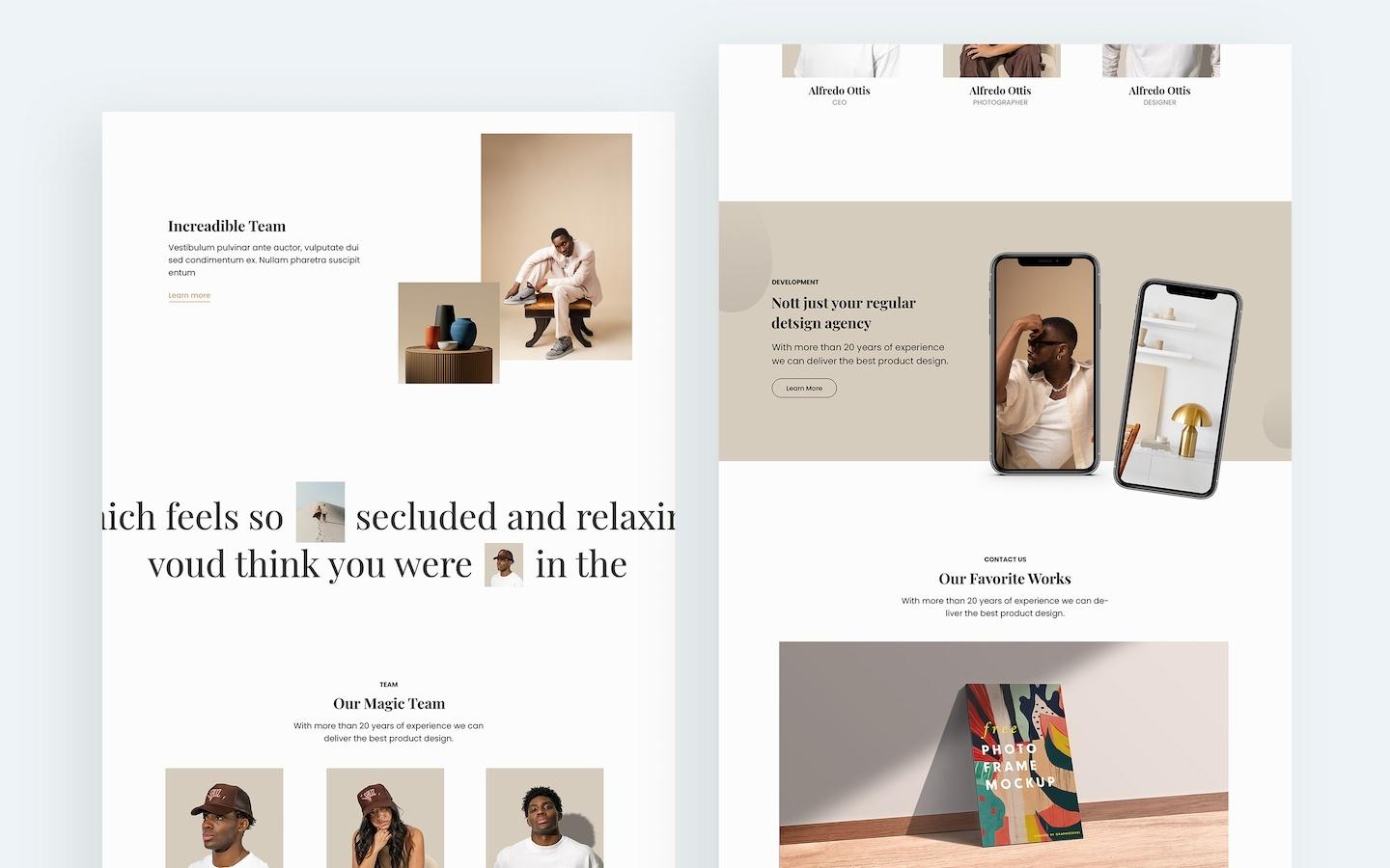 Autentico - Agency HTML5 Responsive Website Template