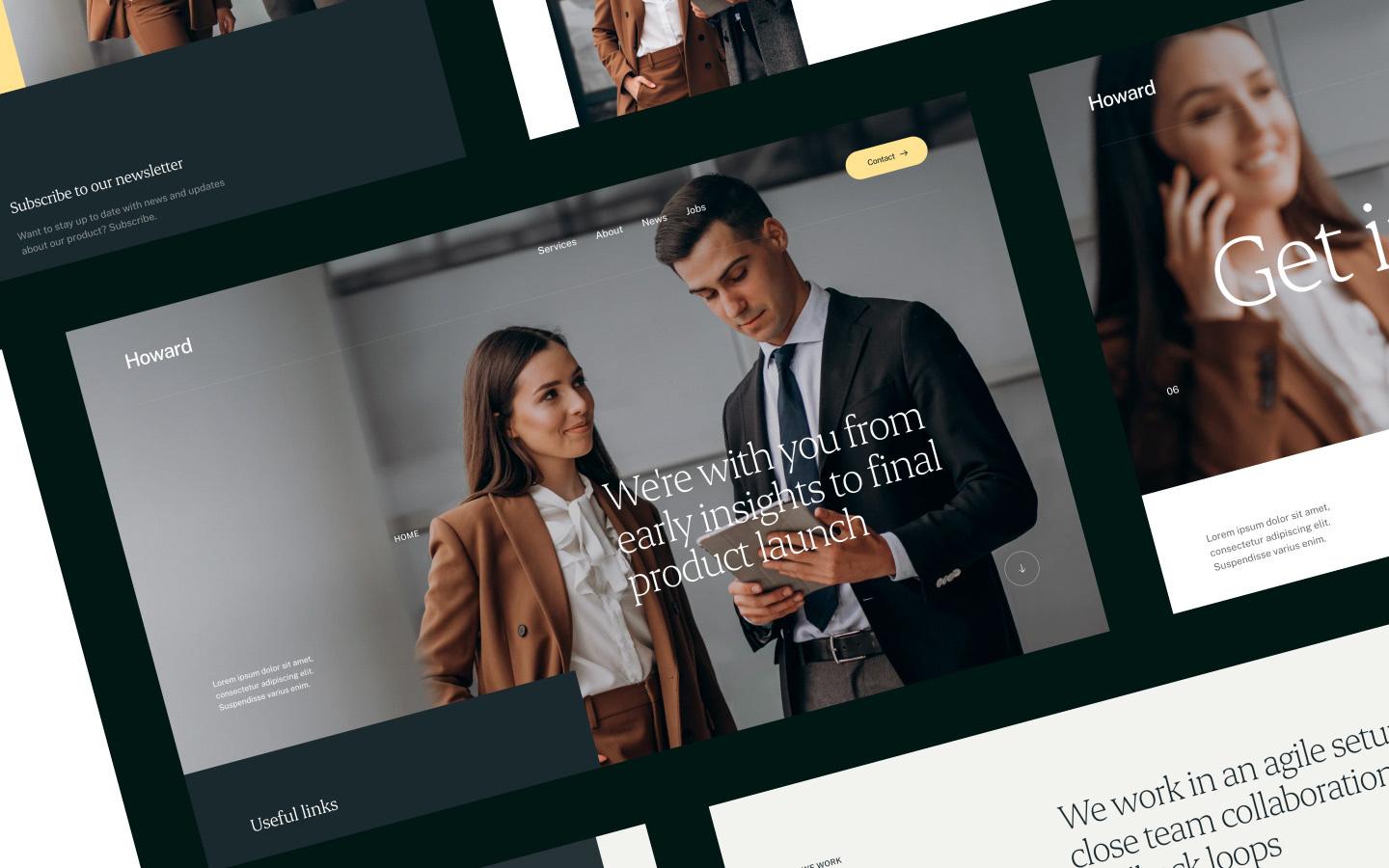 Howard - Consulting HTML5 Responsive Website Template