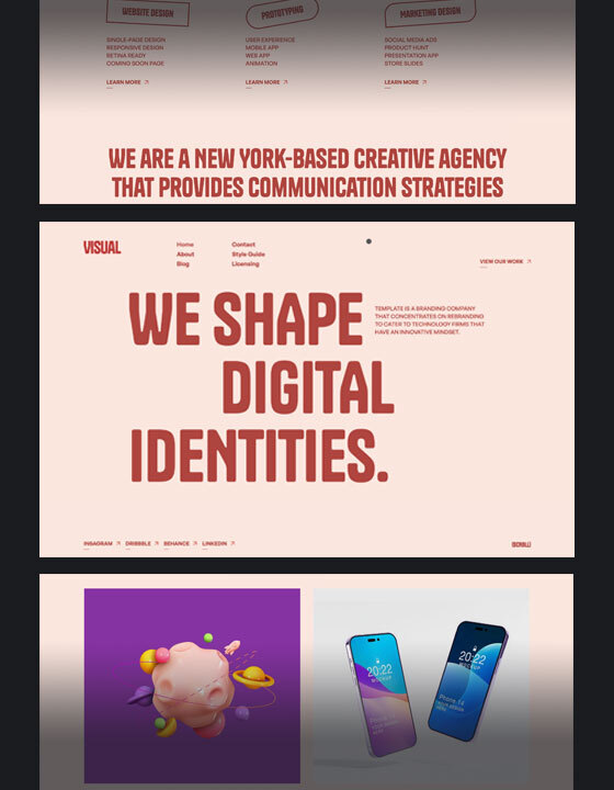 Visual by Flowmance - MTH | Muzli Creative Store