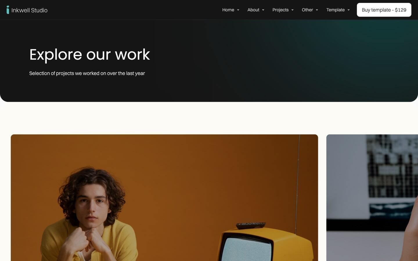 Inkwell Studio - Agency HTML5 Responsive Website Template