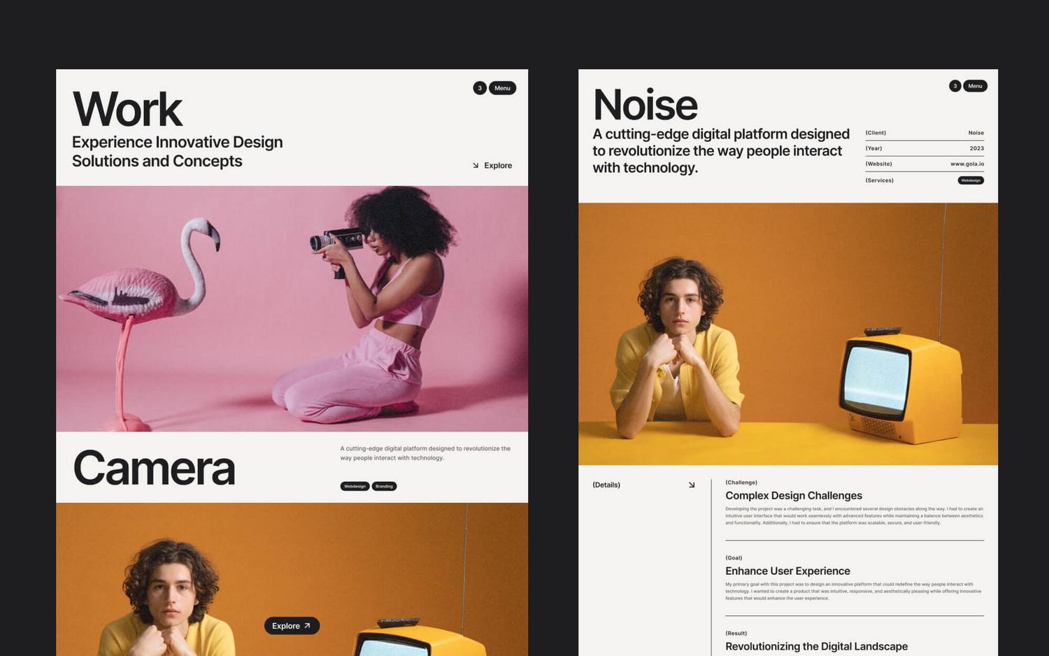Bent - Portfolio HTML5 Responsive Website Template