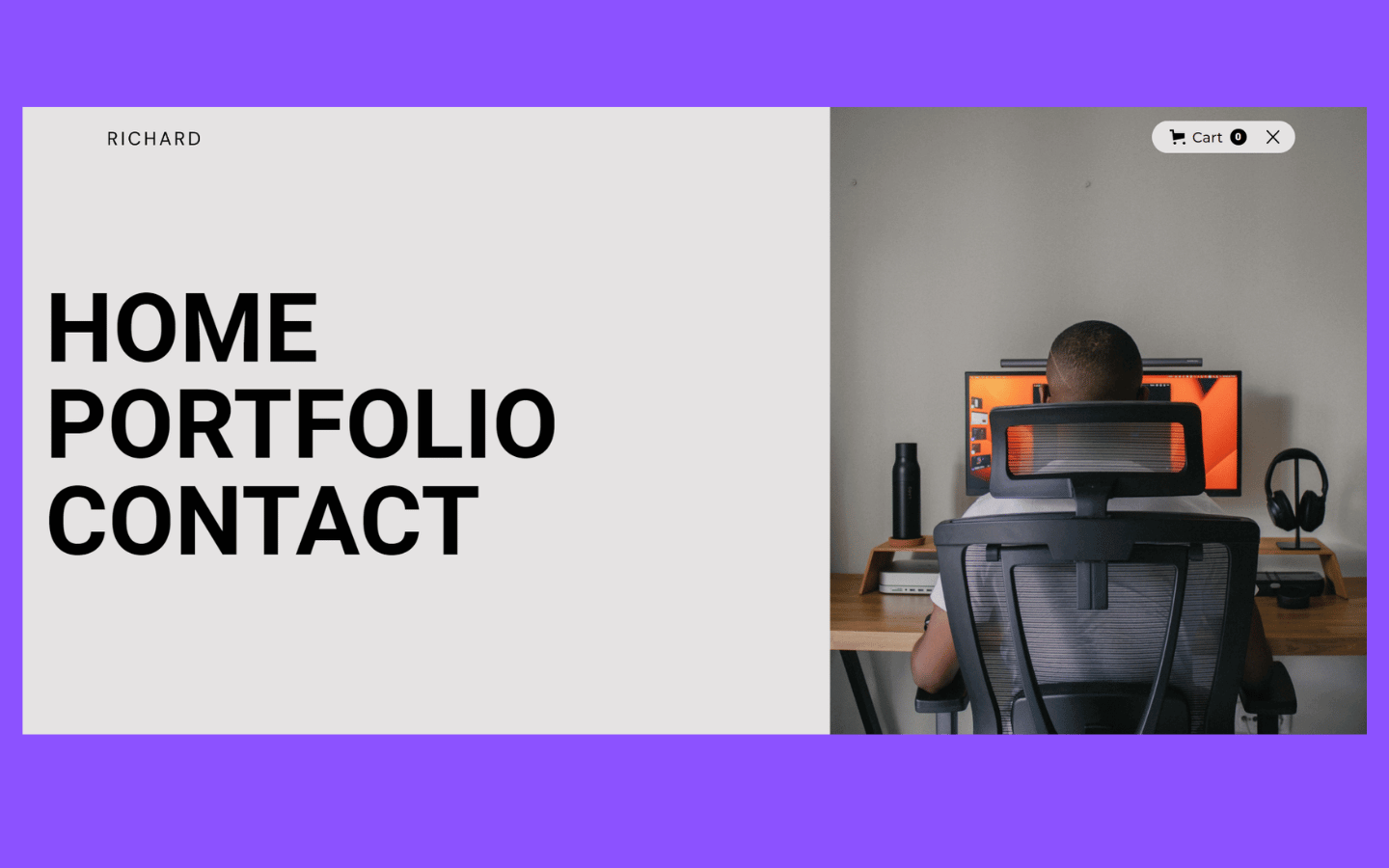 Richard - Portfolio HTML5 Responsive Website Template