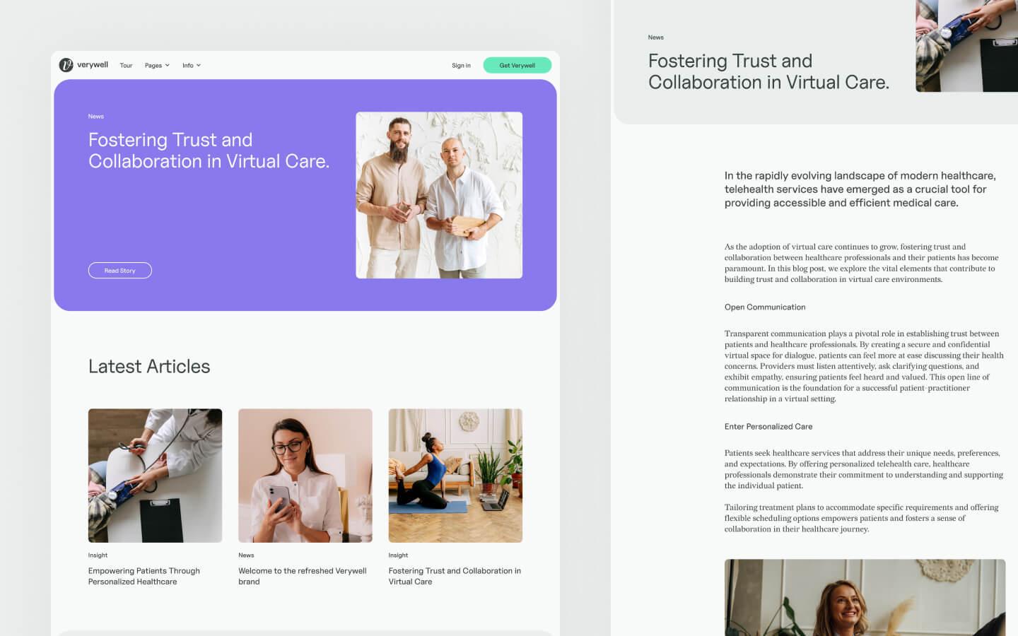 Verywell - Health HTML5 Responsive Website Template
