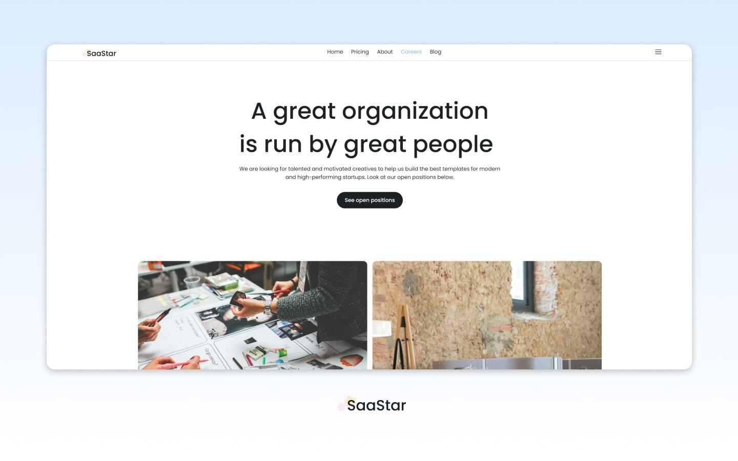 Saa-Star - SaaS HTML5 Responsive Website Template