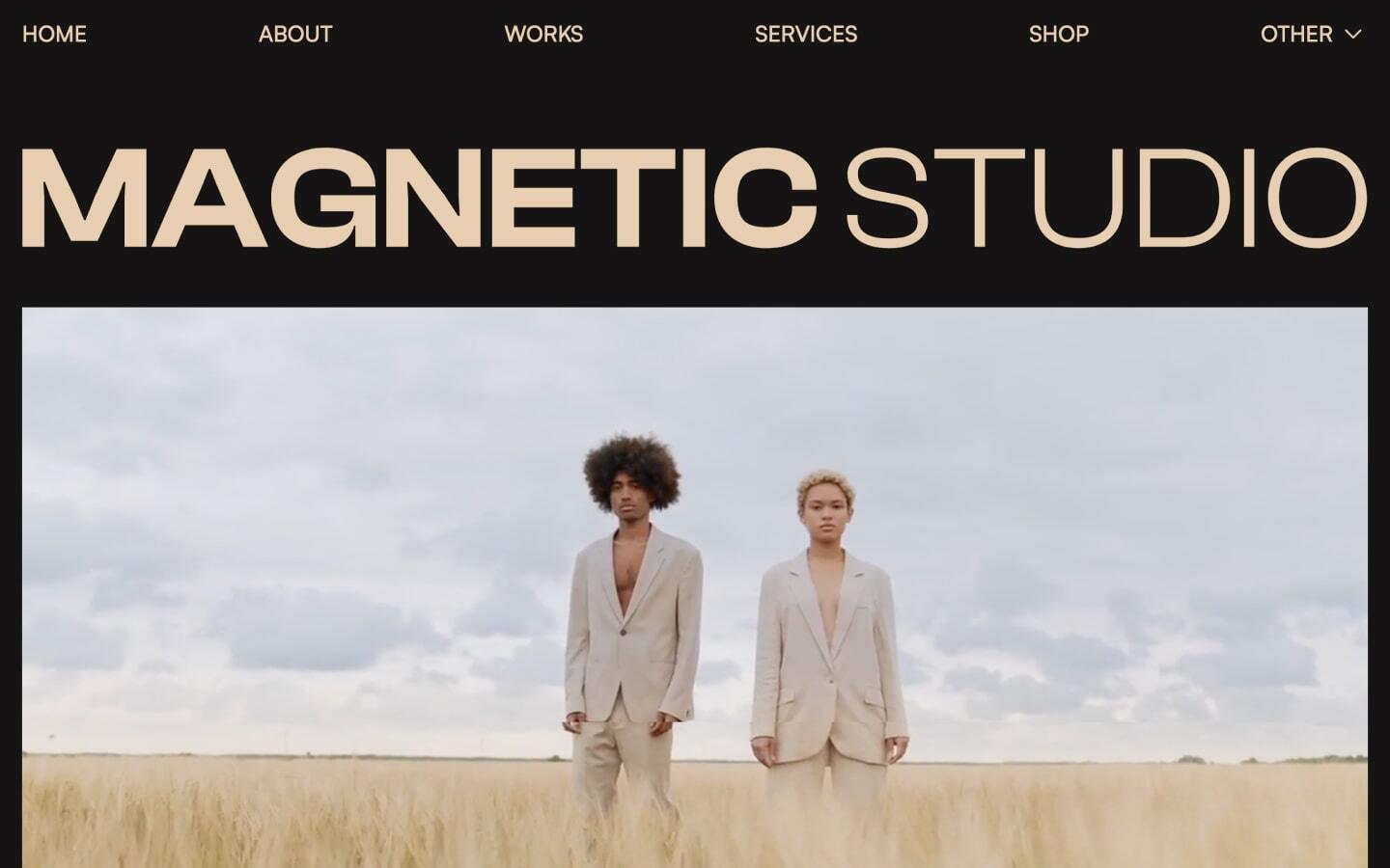 Magnetic Studio - Agency HTML5 Responsive Website Template