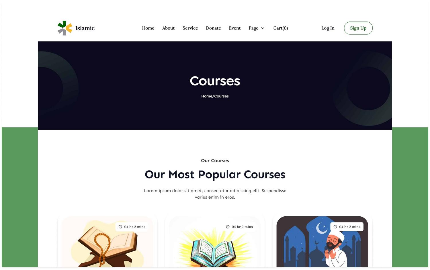 AirIslamic - Religion HTML5 Responsive Website Template