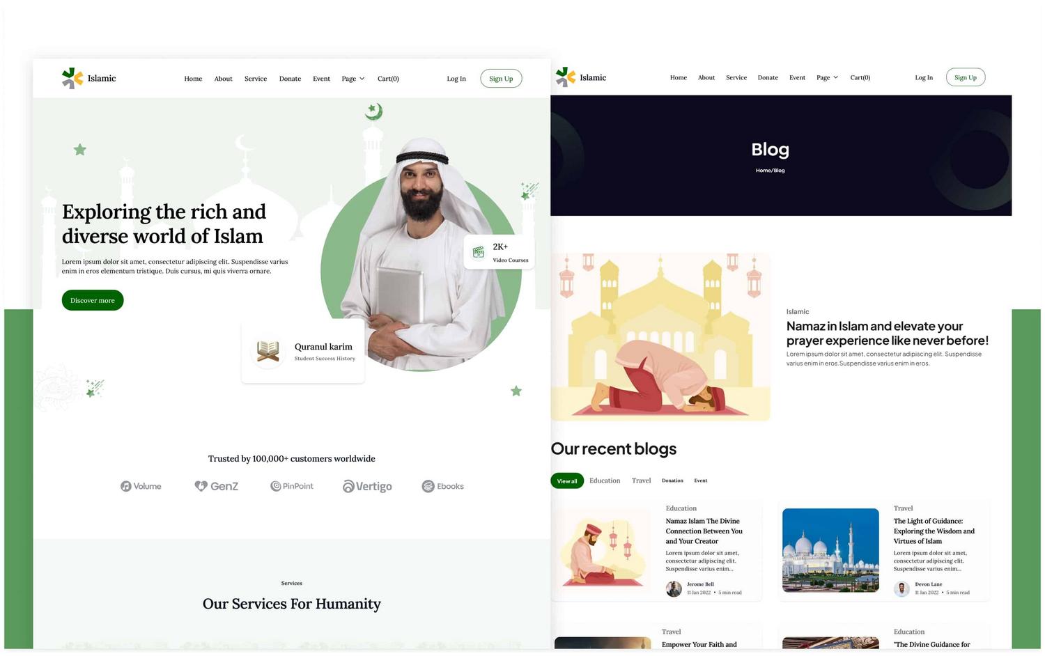AirIslamic - Religion HTML5 Responsive Website Template