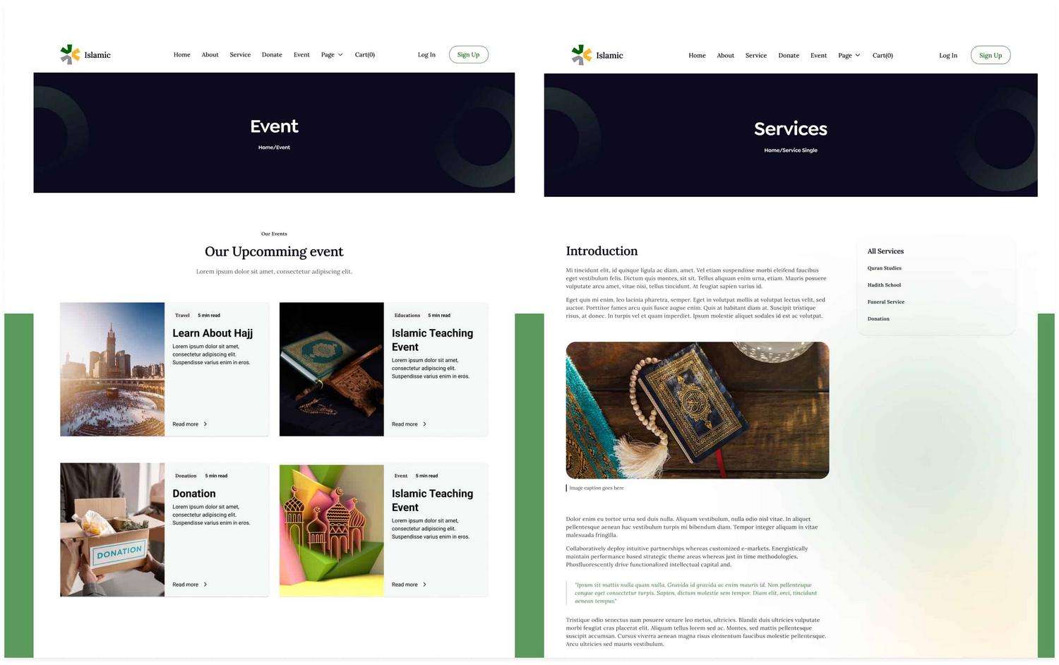 AirIslamic - Religion HTML5 Responsive Website Template