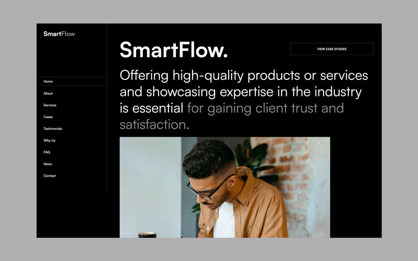 SmartFlow - Agency HTML5 Responsive Website Template