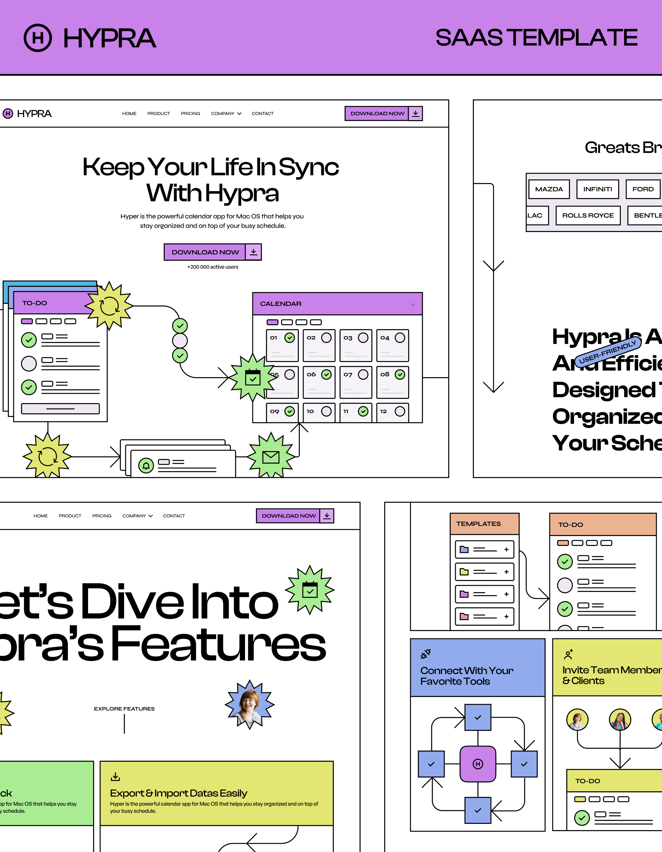 Hypra - SaaS HTML5 Responsive Website Template