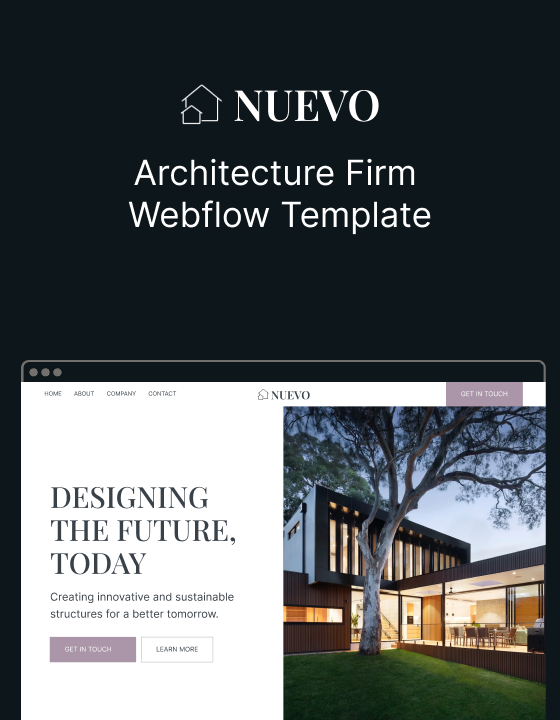 Nuevo - Architecture HTML5 Responsive Website Template
