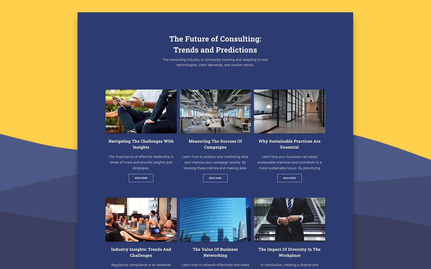 Growthwise - Consulting HTML5 Responsive Website Template