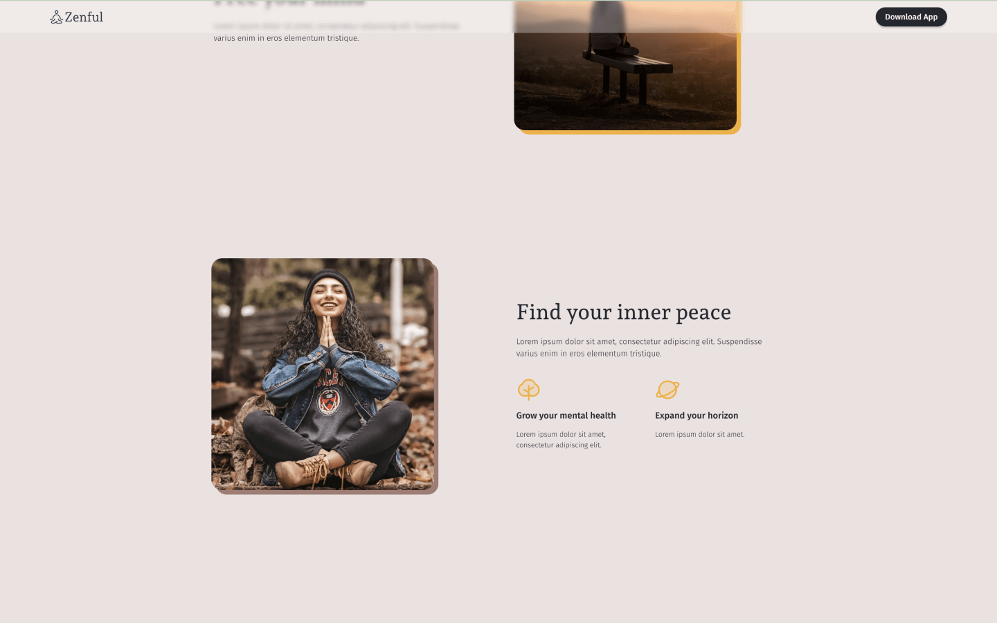 Zenful - App HTML5 Responsive Website Template