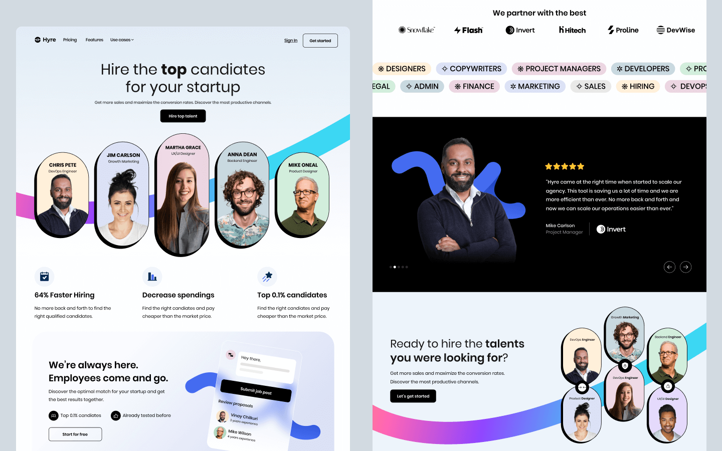 Hyre - Startup HTML5 Responsive Website Template