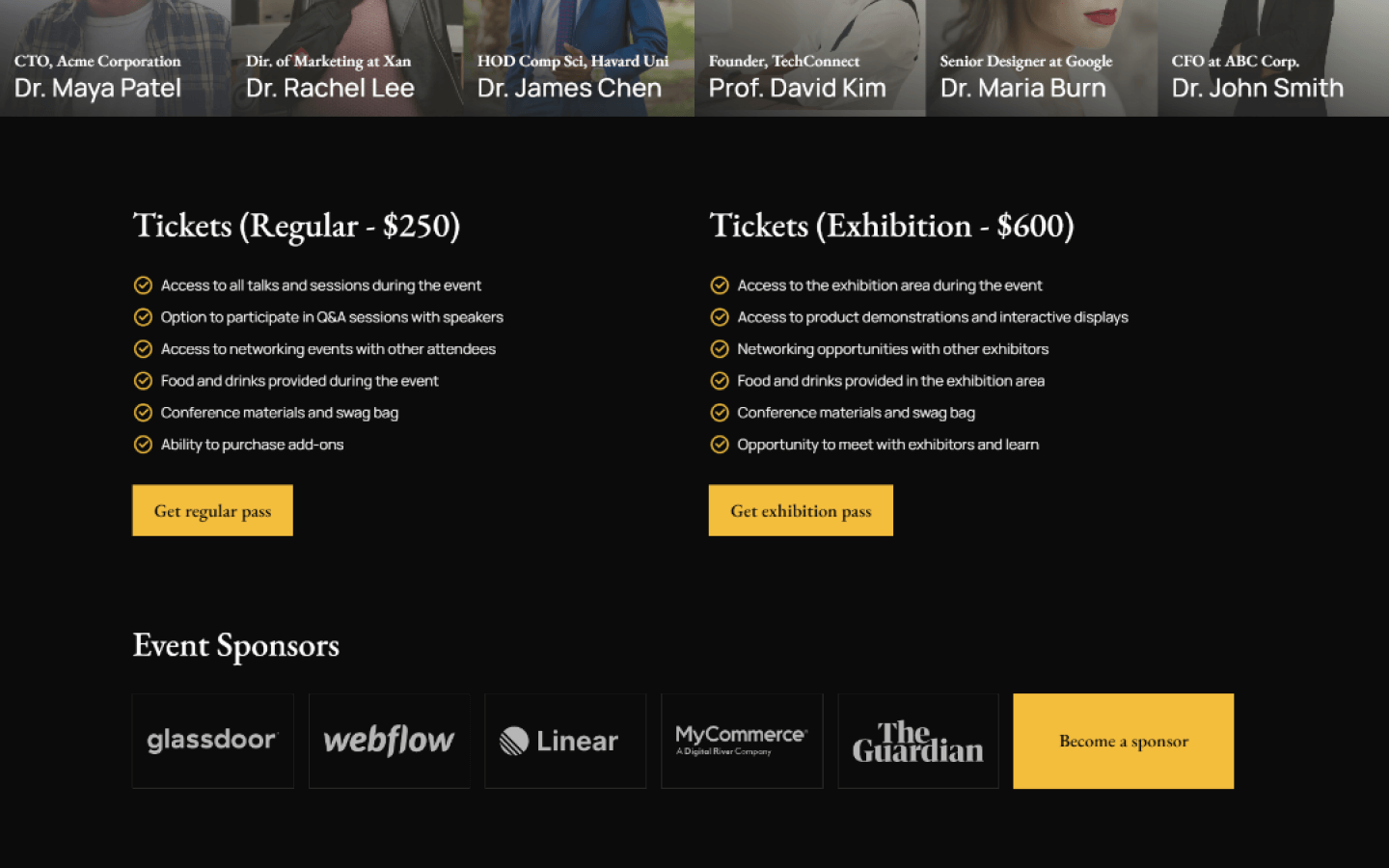 Theta - Event HTML5 Responsive Website Template